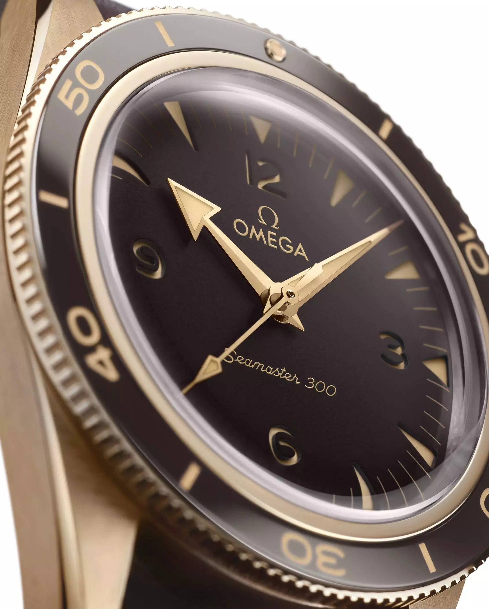 Omega Seamaster 300 Emas Gangsa