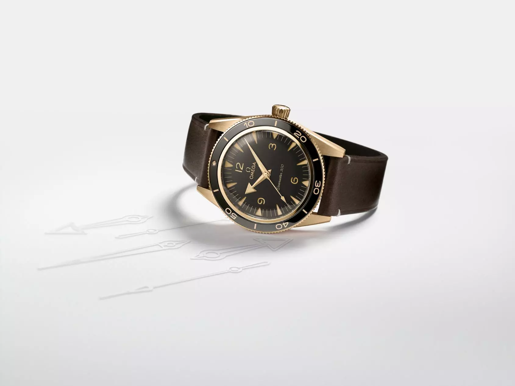 Omega Seamaster 300 ბრინჯაოს ოქრო