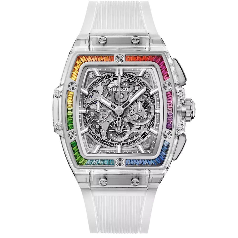 HUBLOT THẦN THÁNH CỦA BIG BANG SAPPHIRE RAINBOW