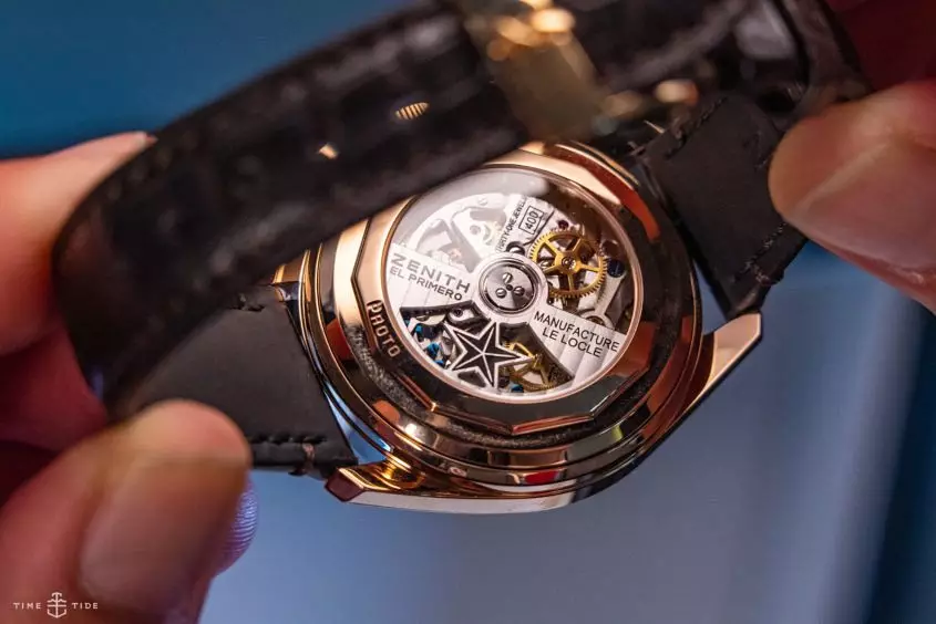 VIDEO: Zenith El Primero gadsimts piedāvājumā A386 Revival 50th Anniversary zelta modeļos no Baselworld 2019 — laika un bēguma pulksteņi 11353_1