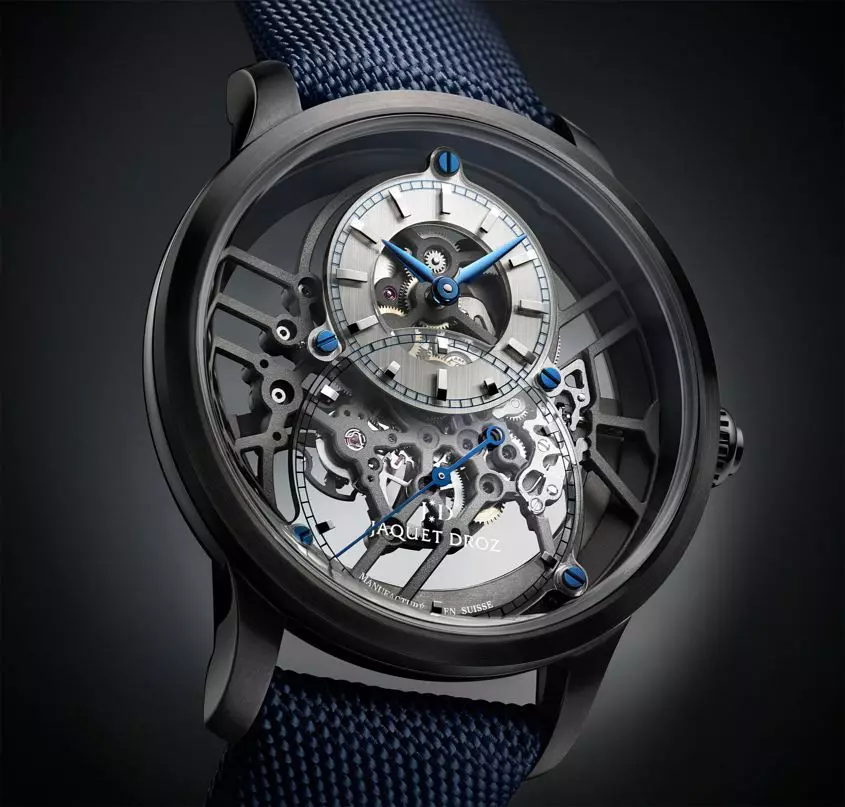 မိတ်ဆက်ခြင်း- Jaquet Droz ၏ Grande Seconde Skelet-One Ceramic - Time and Tide နာရီများ 1135_1