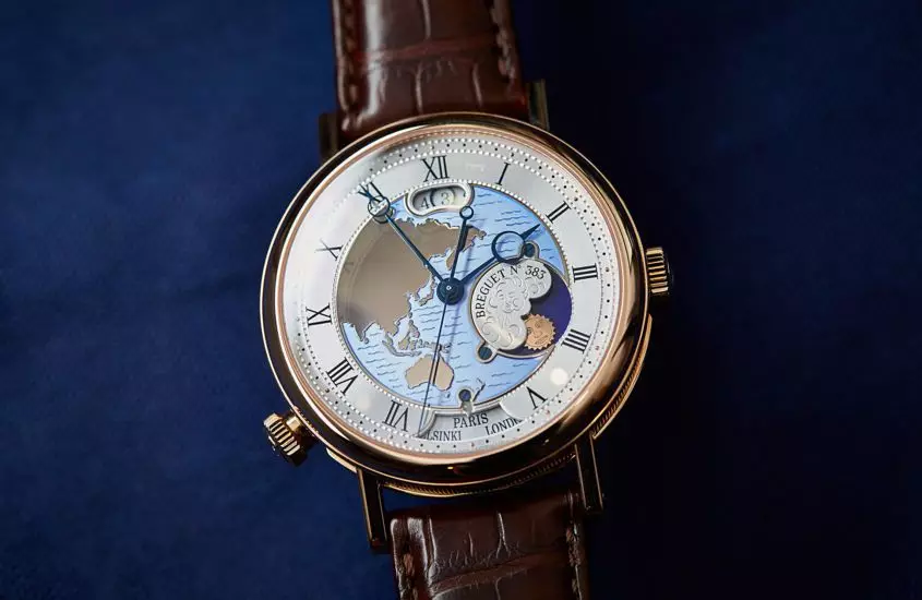 ПРАКЦЫЯ: Вакол свету з Breguet Classique Hora Mundi ref. 5717 - Гадзіннік часу і прыліваў 11644_1