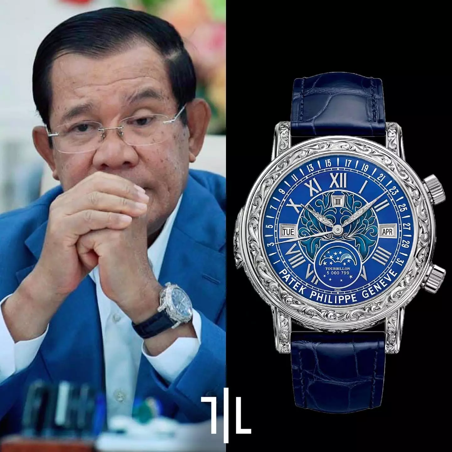 Thủ tướng Campuchia đồng hồ