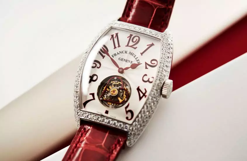 Franck Muller Cintrée Curvex әйелдер турбилоны