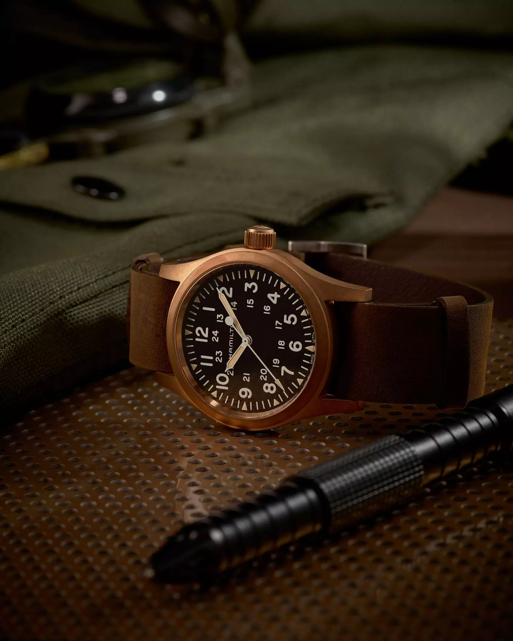 Hamilton Khaki Field Mechanical Bronze