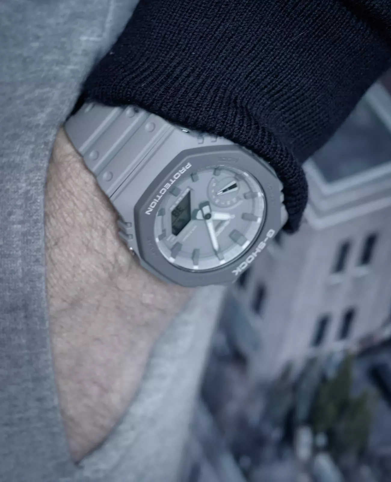 Τρεις αποχρώσεις του Casioak: Είναι η σειρά G-Shock GA-2100 το ρολόι 