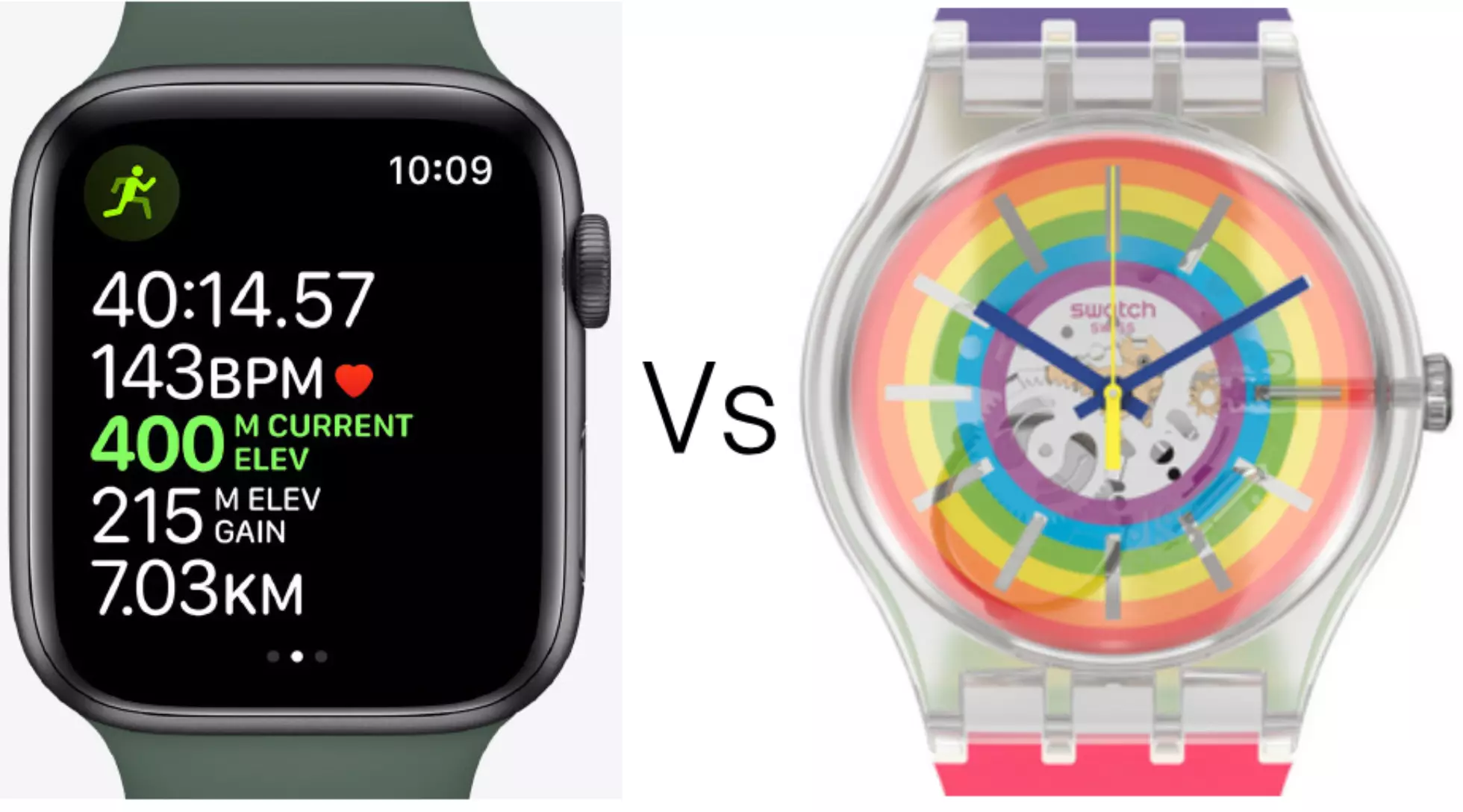 Kämpfen, kämpfen, kämpfen: Warum sich Apple und Swatch hassen