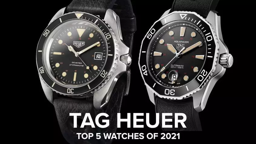 Los 5 mejores relojes TAG Heuer de 2021, con un enfoque en el Aquaracer rediseñado y más refinado - Relojes Time and Tide 12995_1