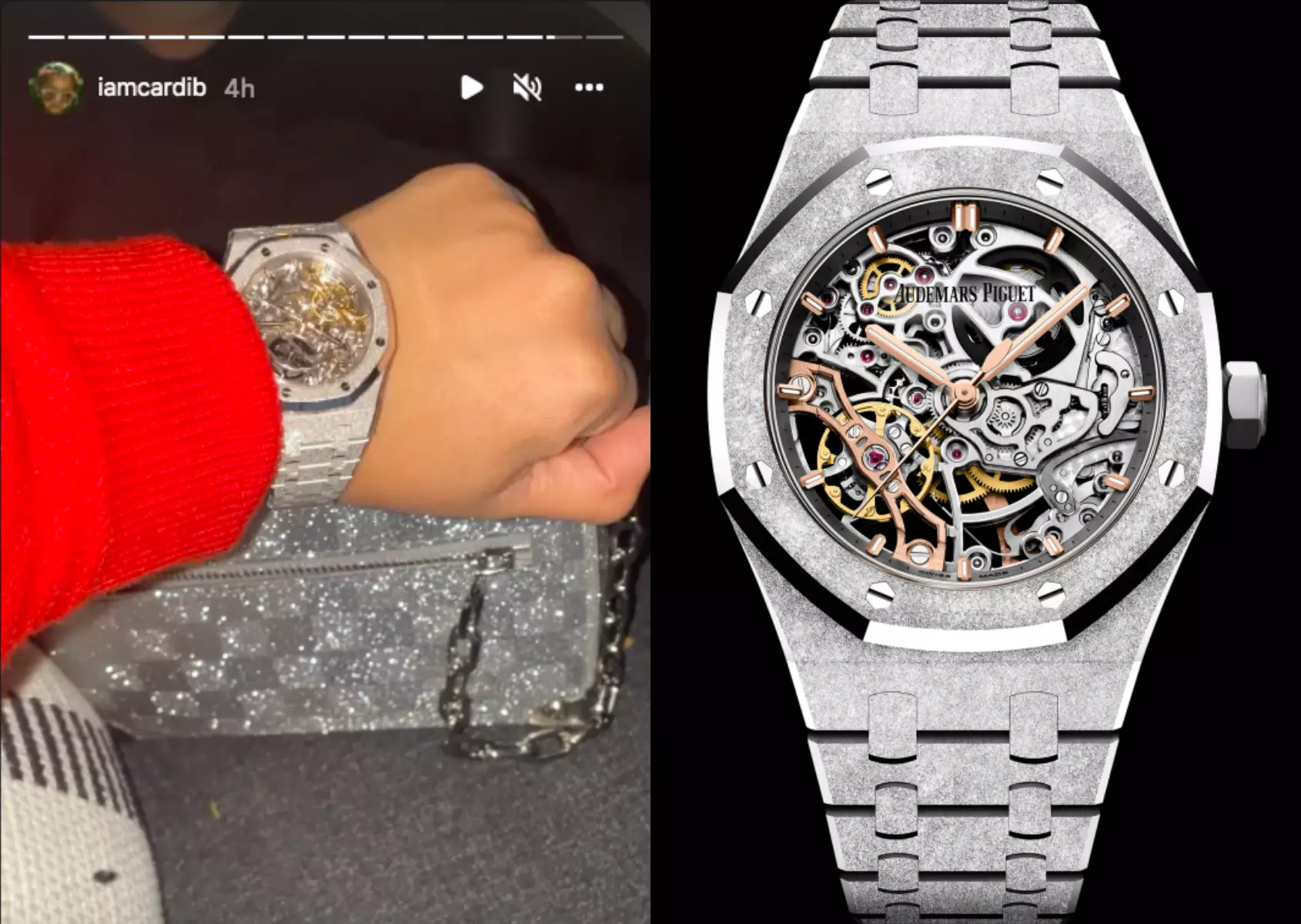 Cardi B Audemars Piguet