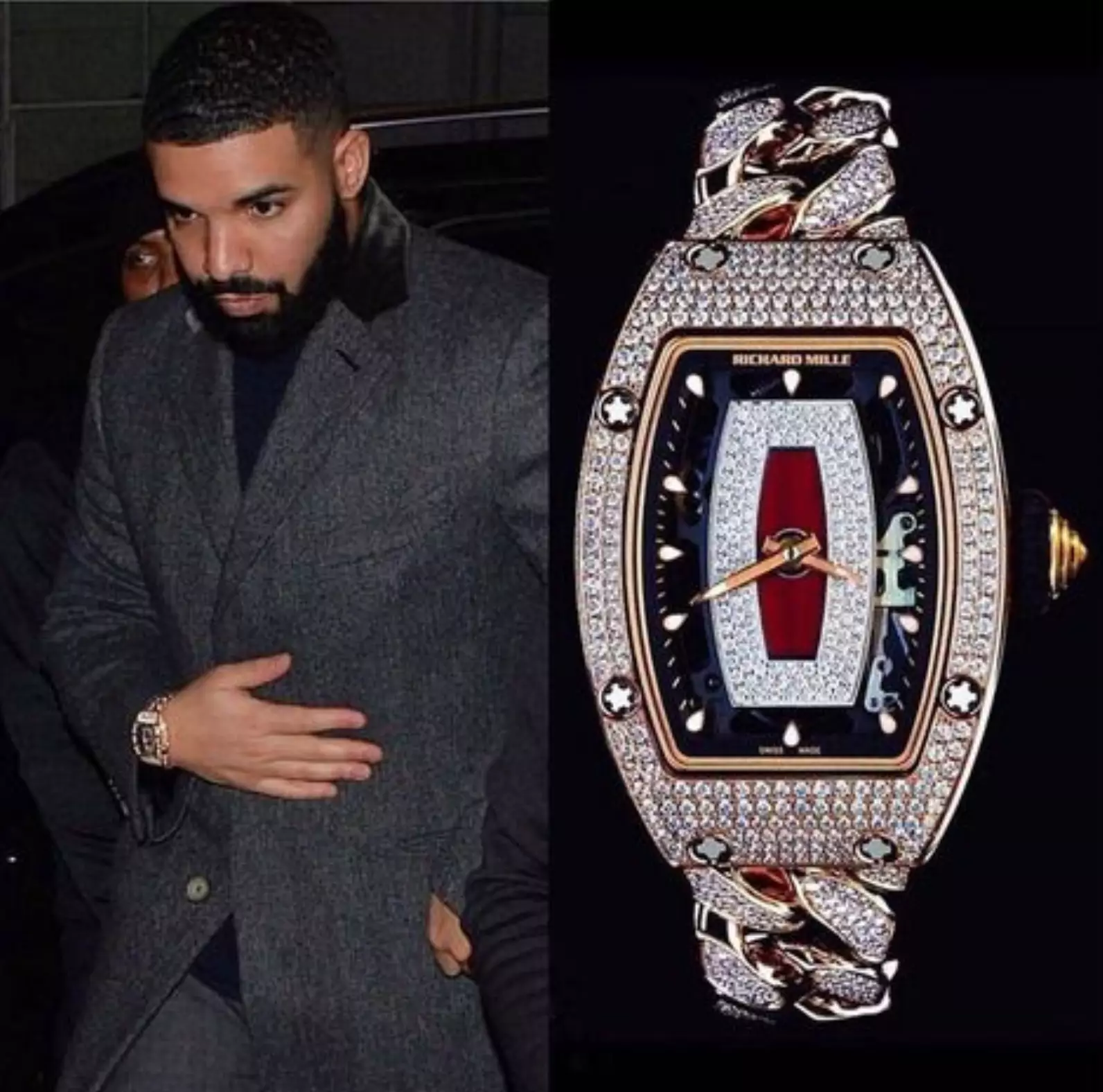 Kolekcija ur Jay-Z Drake 2020 Rolex Richard Mille Hublot