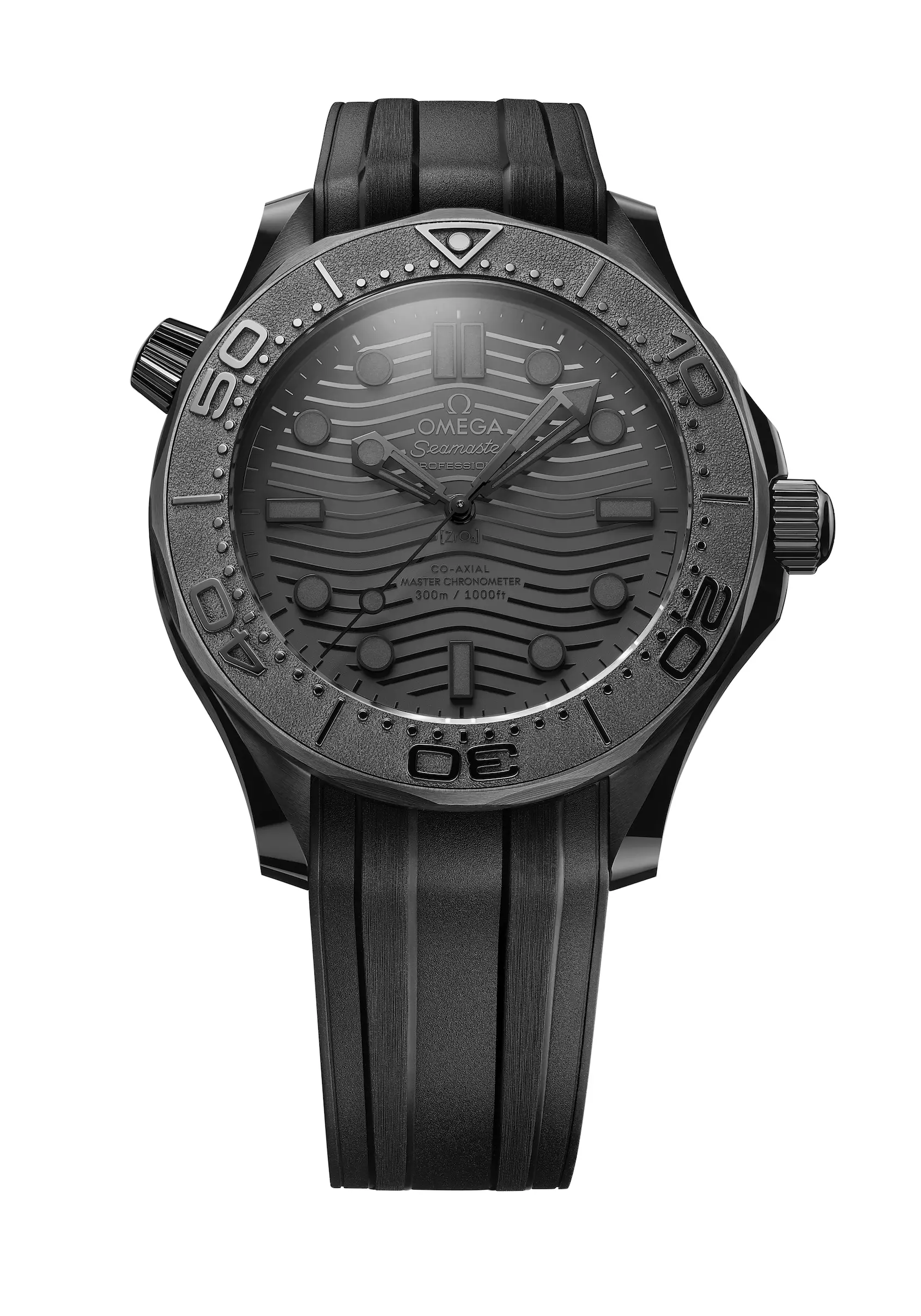 Омега Seamaster Diver 300m Black Black