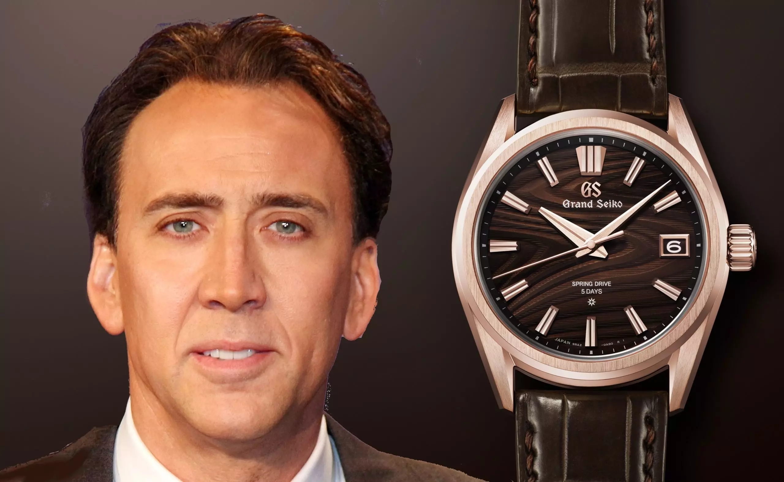 Nicolas Cage elskar smákökur, trjábörk og Grand Seiko
