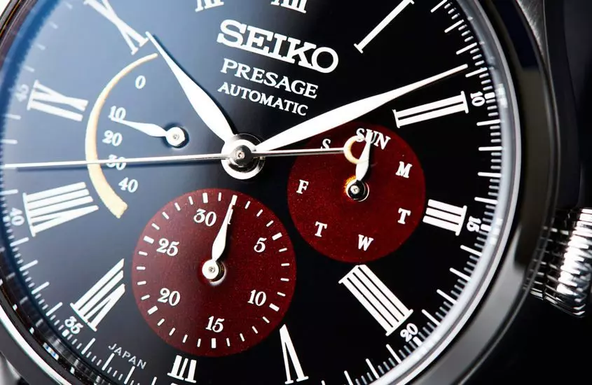 လက်စွဲ- Seiko Presage Urushi Byakudan-nuri Limited Edition SPB085 - Time and Tide နာရီများ 1959_2