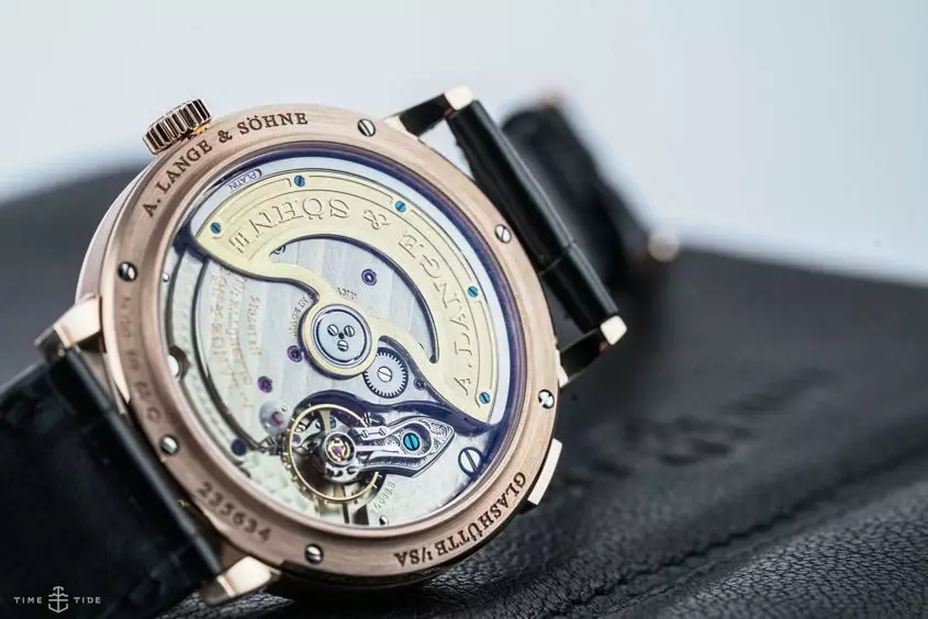 A. Lange & Söhne Saxonia Outsize Date back case