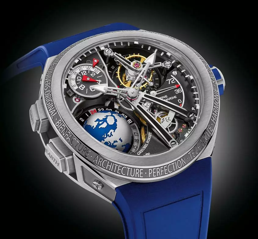 Gaels Monfilss sadauzīja 500 000 USD vērtu Greubel Forsey GMT Sport 2254_2