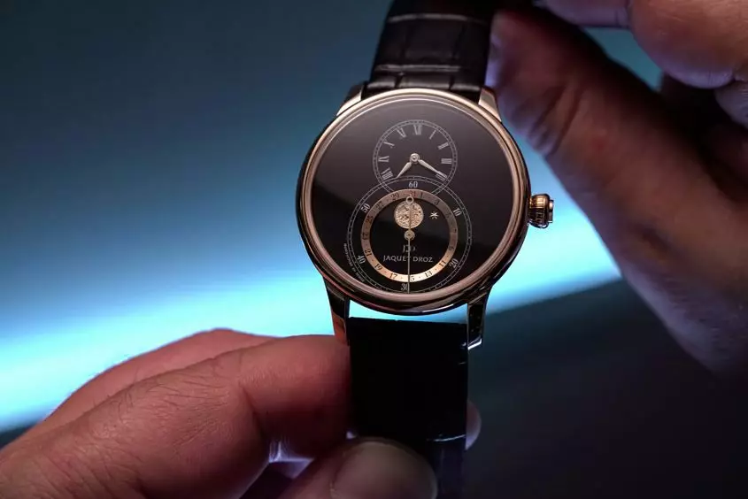 ハンズオン: Jaquet Droz Grande Seconde Moon Black Enamel - Time and Tide ウォッチ 2508_1