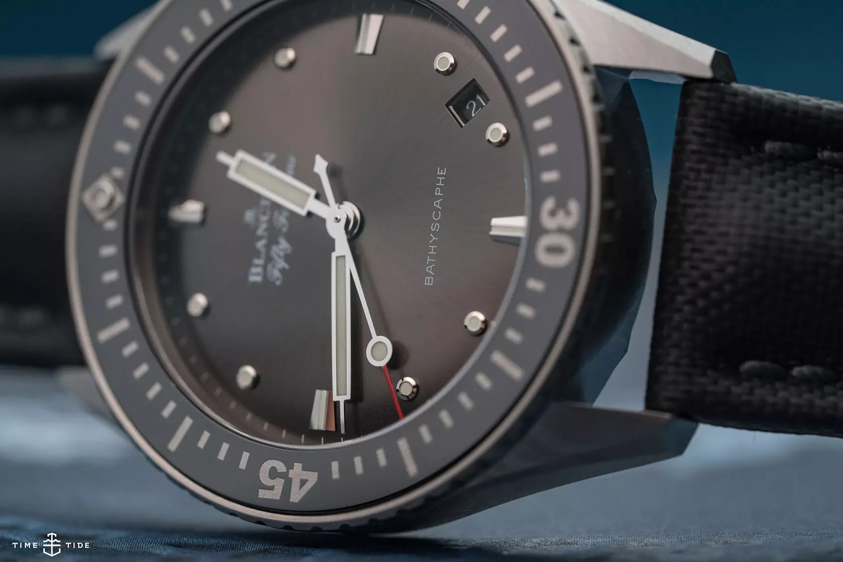 Blancpain Fifty Fathoms Bathyscaphe 38mm – 실습 검토