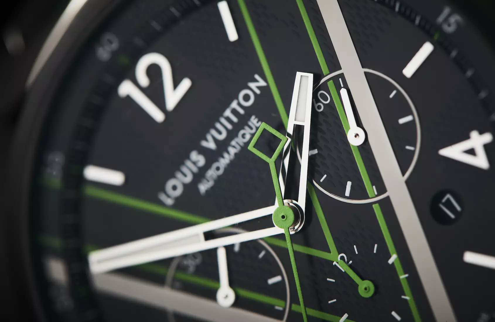 Louis Vuitton Tambour Damier Graphite Race Chronograph