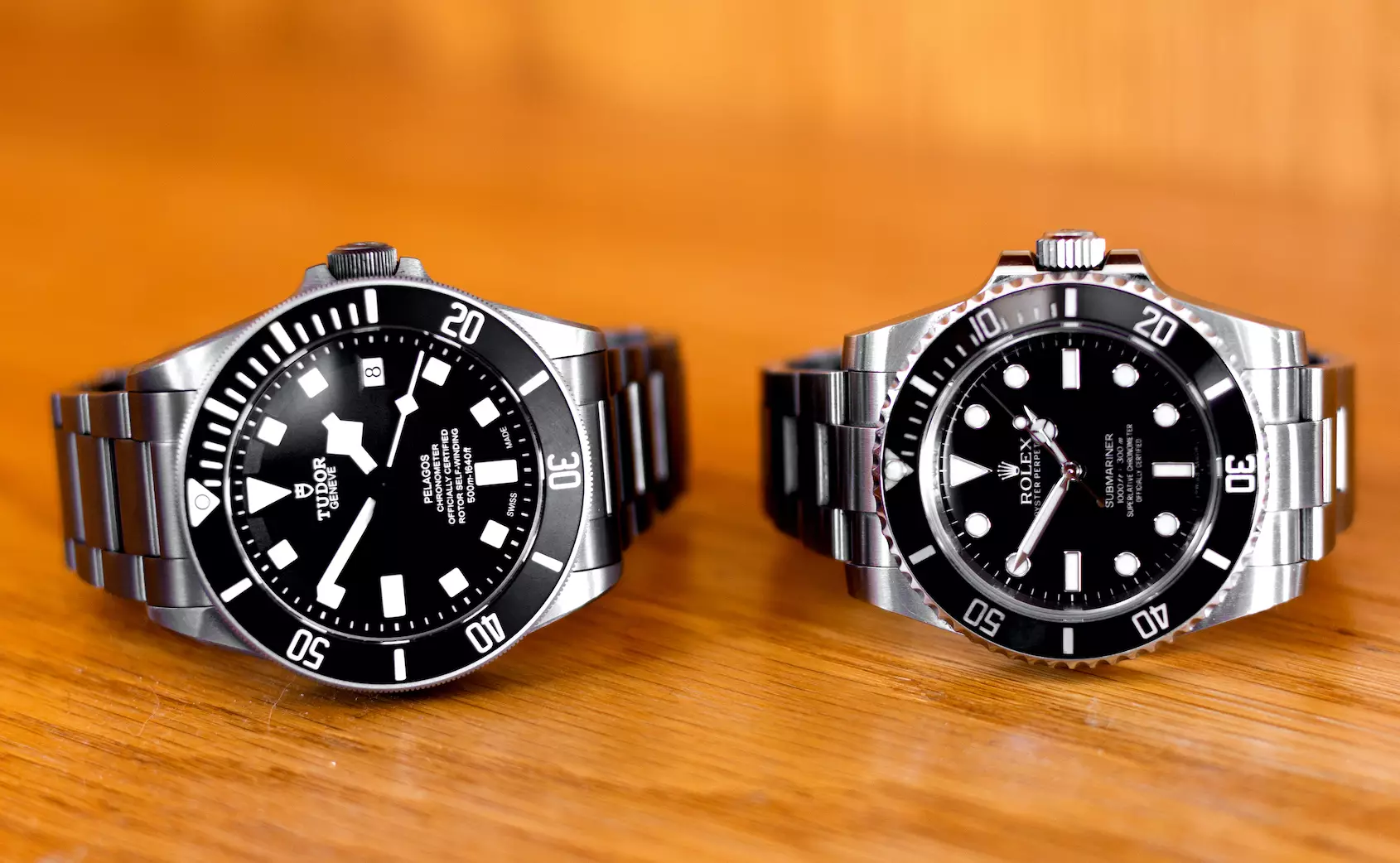 Rolex Submariner против Тудор Пелагос