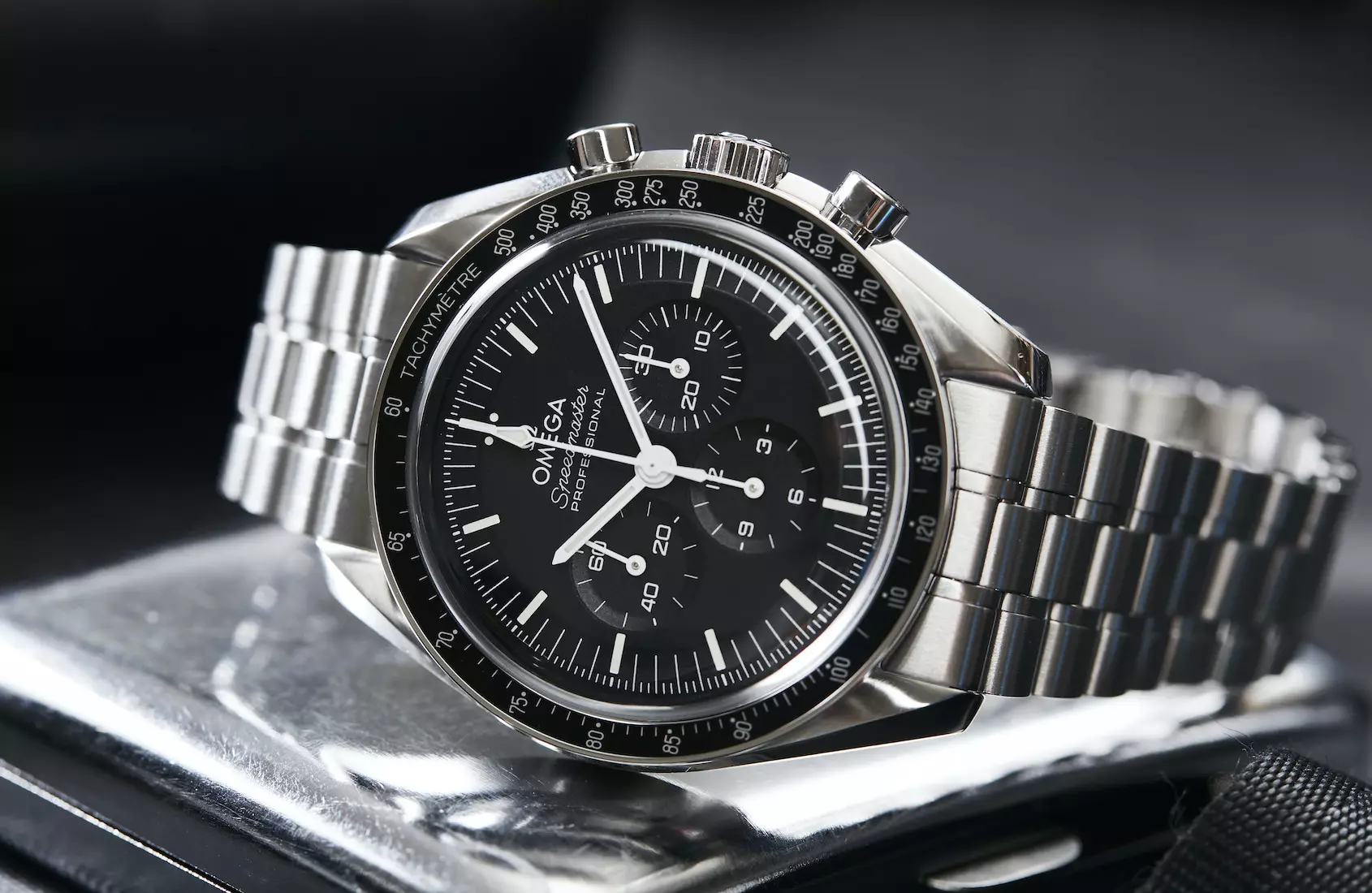 Галоўная калекцыя хранометраў Omega Speedmaster Moonwatch