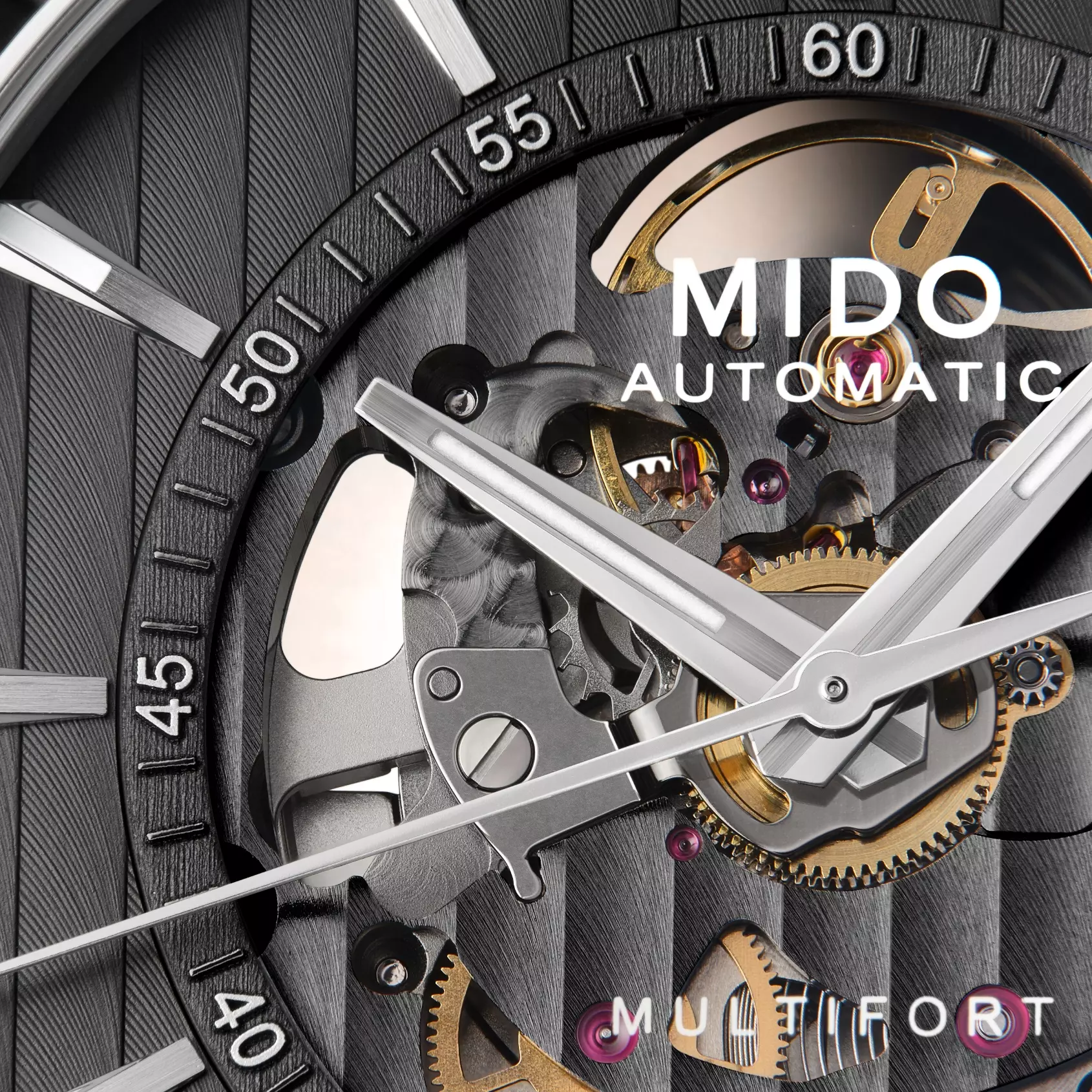 Mido Multifort Skeleton Vertigo