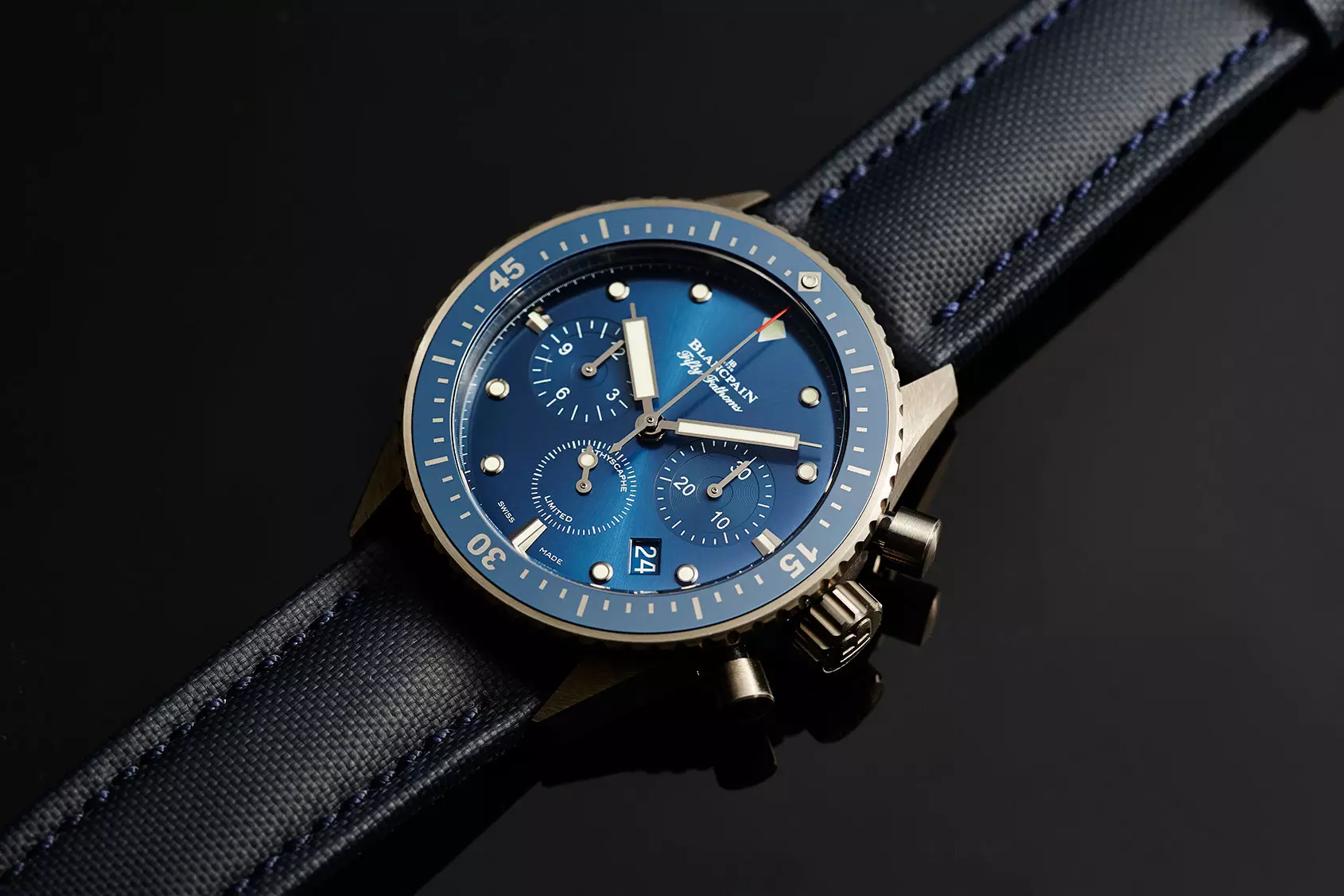 Blancpain Ocean Commitment Bathyscaphe Flyback Chronograph-14