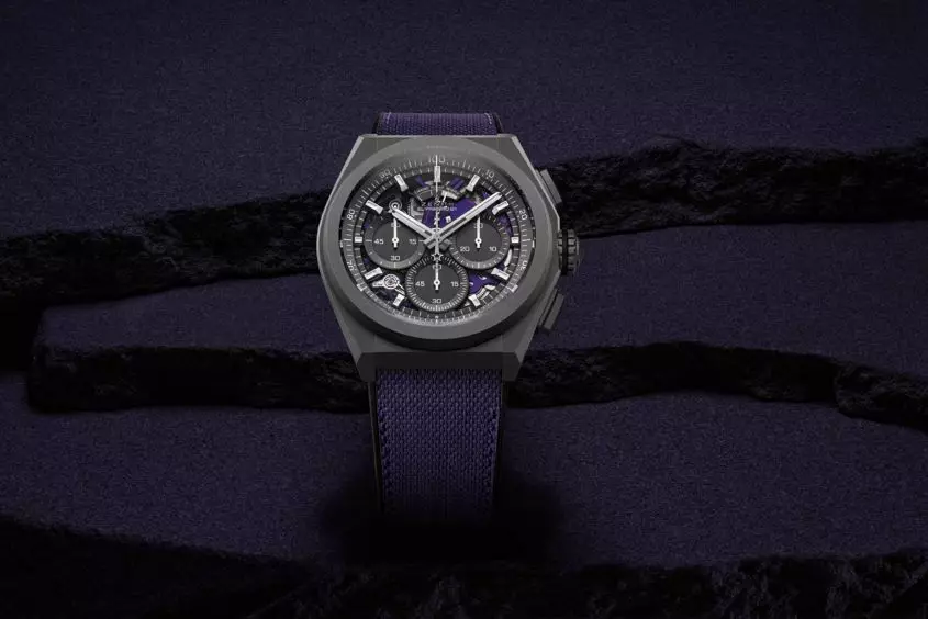 Regno viola, regno viola: Zenith Defy 21 Ultraviolet, un colore ad alta frequenza per un crono ad alta frequenza - Orologi Time and Tide 3885_2