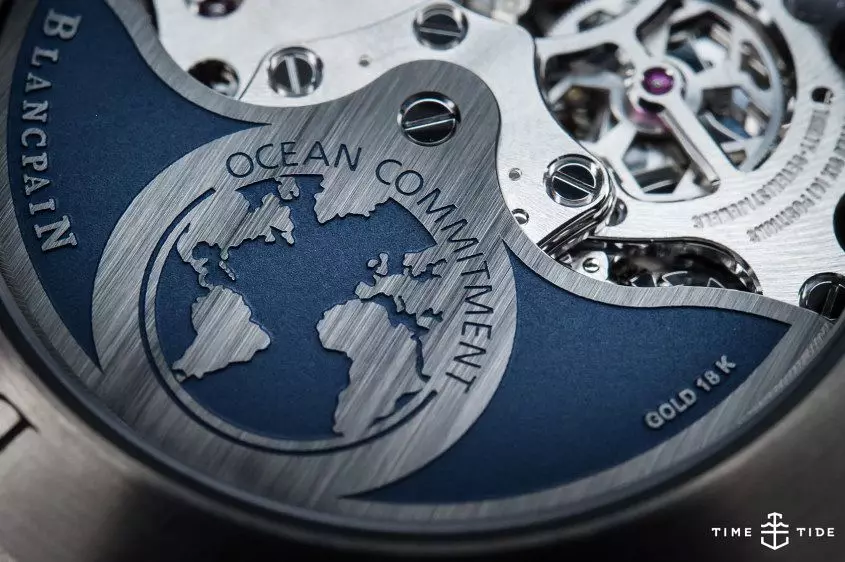 Blancpain Ocean Commitment Bathyscaphe Flyback хронографы -4