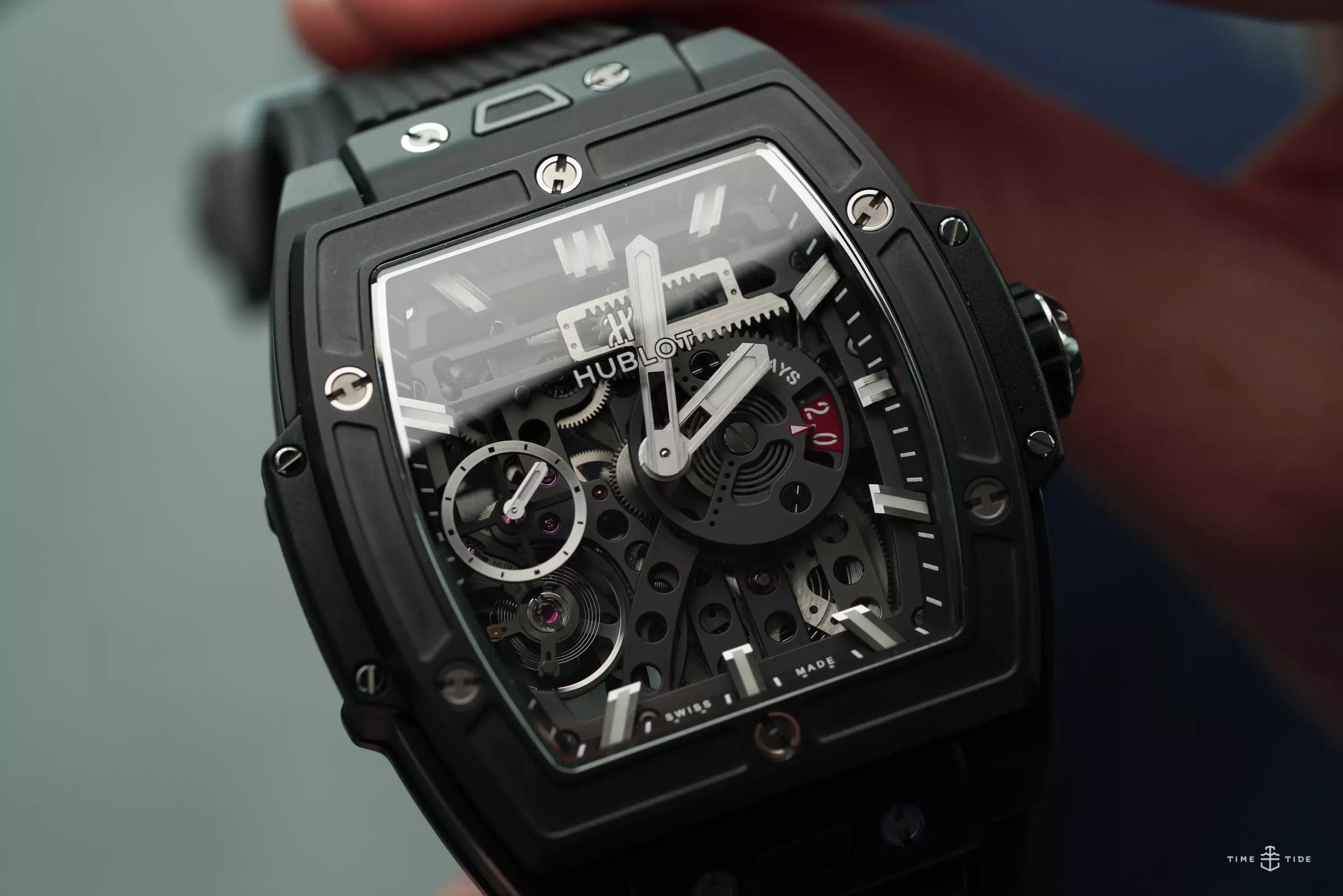 Hublot MECA-10 judėjimas