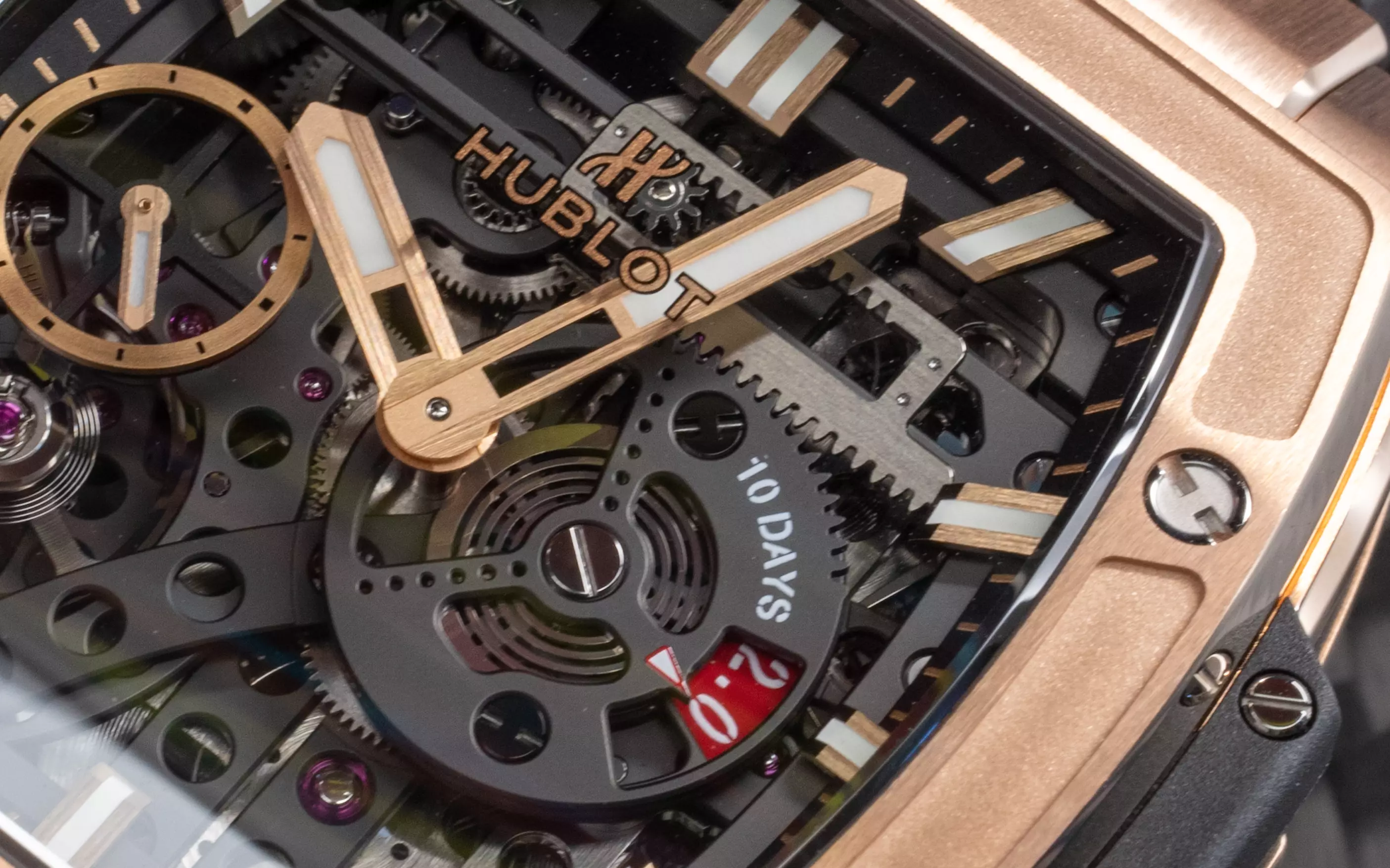 Hublot MECA-10 judėjimas