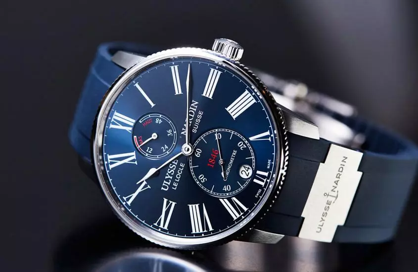 PRÁCTICO: Aún más deportivo, el Ulysse Nardin Marine Chronometer Torpilleur en azul - Relojes Time and Tide 4238_2