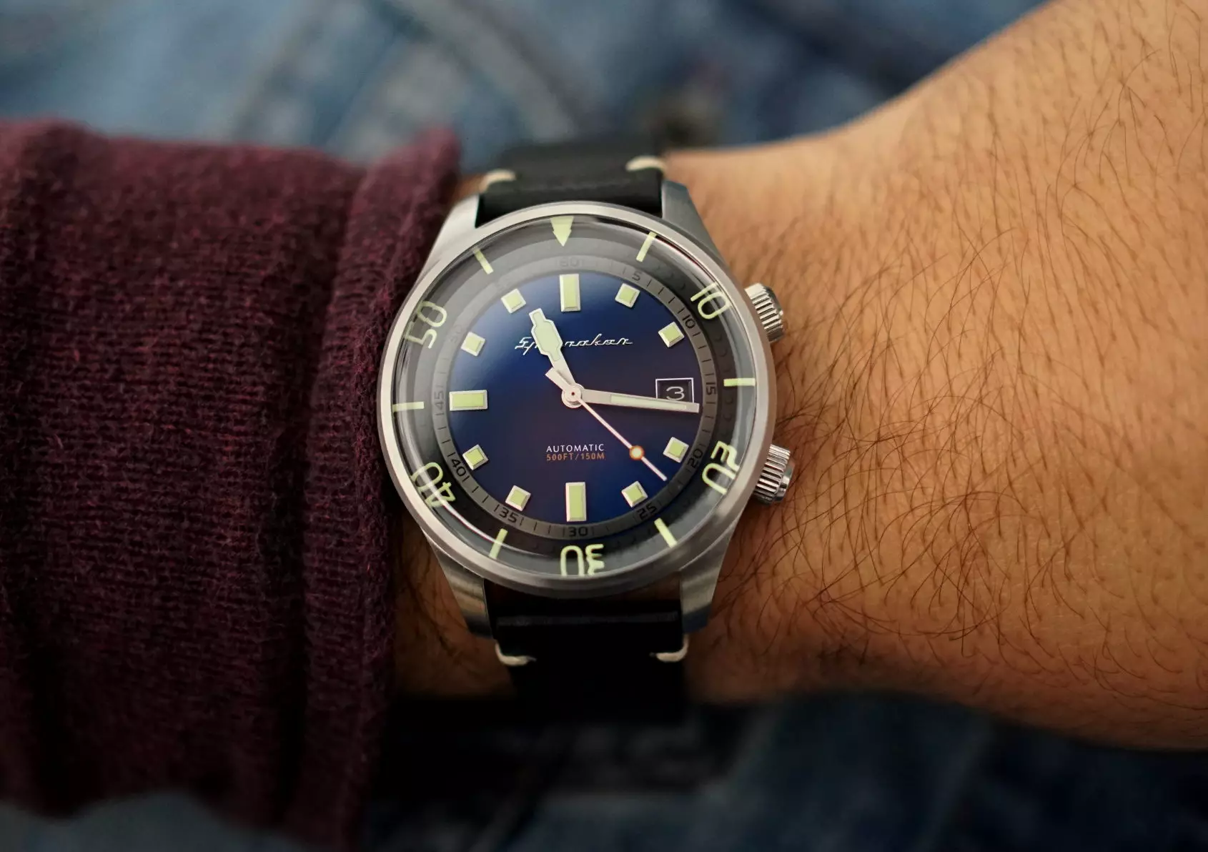 HANDS-ON: The Spinnaker Bradner – štýlový retro potápač za menej ako 300 dolárov – hodinky Time and Tide 4426_1