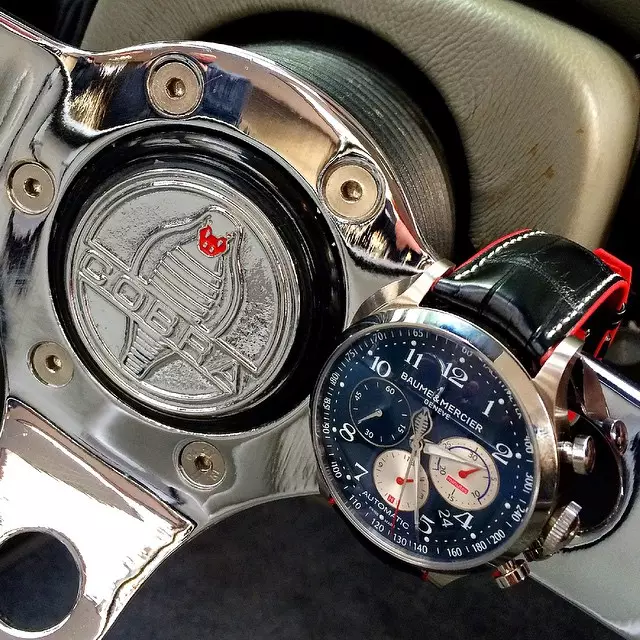 @baumeetmercier Capeland Shelby Cobra di lingkungan alaminya - di setir mobil replika, bernilai lebih dari 120rb, atau kira-kira 15 jam tangan ltd (hingga 1965) ini. ️