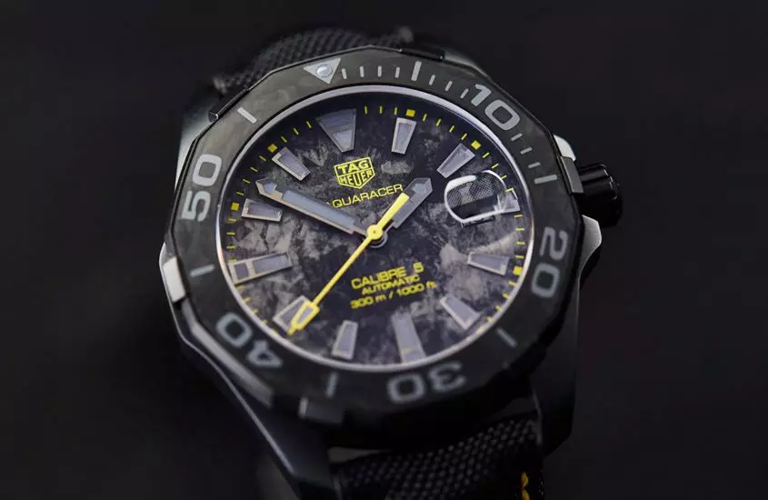 HANDS-ON: La TAG Heuer Aquaracer Carbon - Montres Time and Tide 5108_4