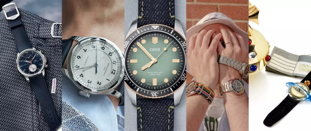 Štai 5 mūsų mėgstamiausi laikrodžių ir mados prekių ženklų bendradarbiavimai