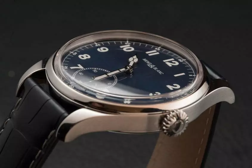 Montblanc 1858 Small Second with Blue Dial Video Review 558_2