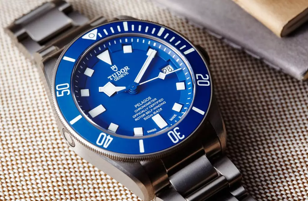 Tudor Pelagos kék számlap