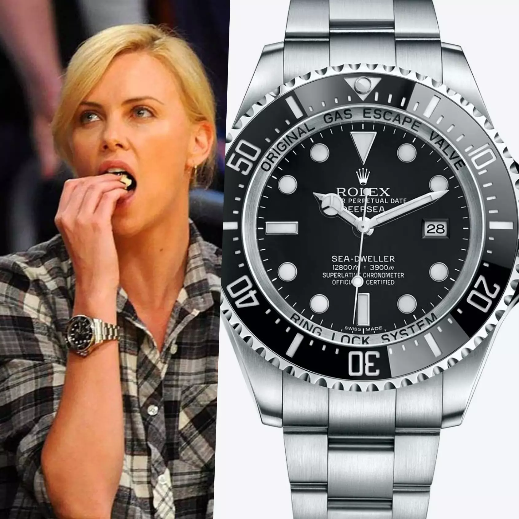 Mười phụ nữ xấu đeo đồng hồ 