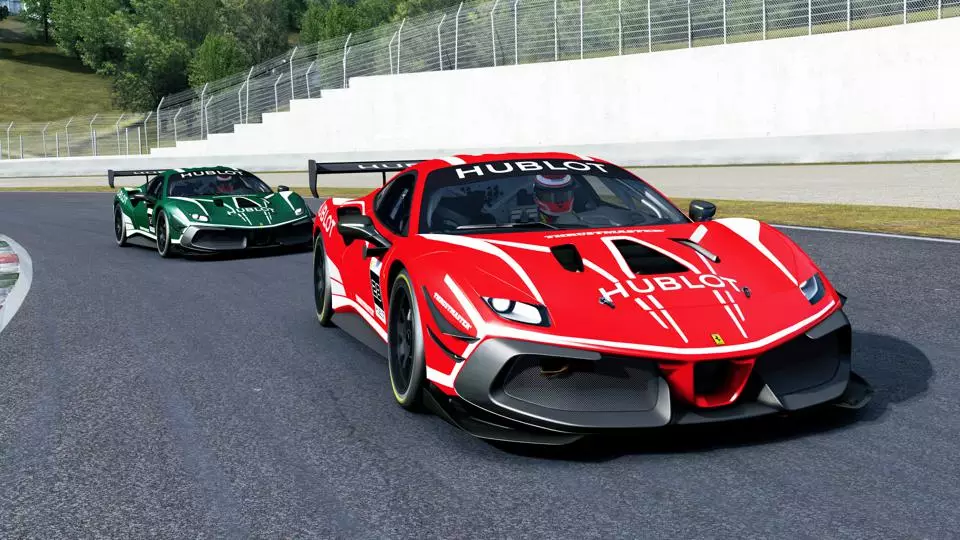 Игровые симуляторы Hublot Ferrari Esports Series 2020