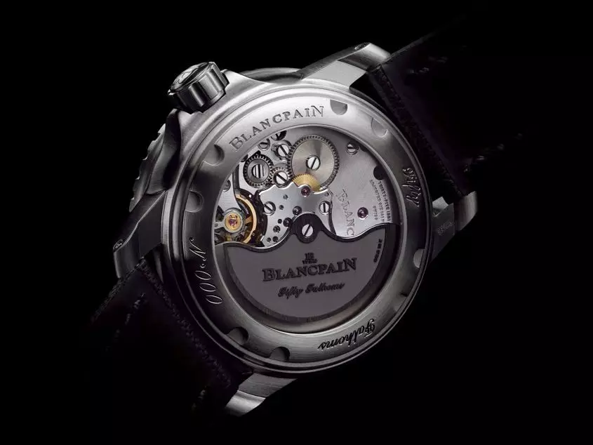 ПРАДСТАЎЛЯЕМ: Blancpain Fifty Fathoms з тытана - гадзіннік часу і прыліваў 6247_2