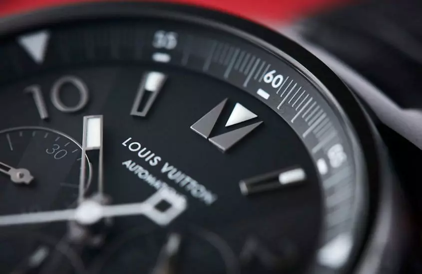 Louis Vuitton Tambour All Black Chronograph 46 ülevaade 7104_5