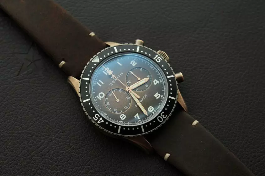 Zenith CP-2 Bronze Flyback Chronograph – патината се издига до небето 7175_1