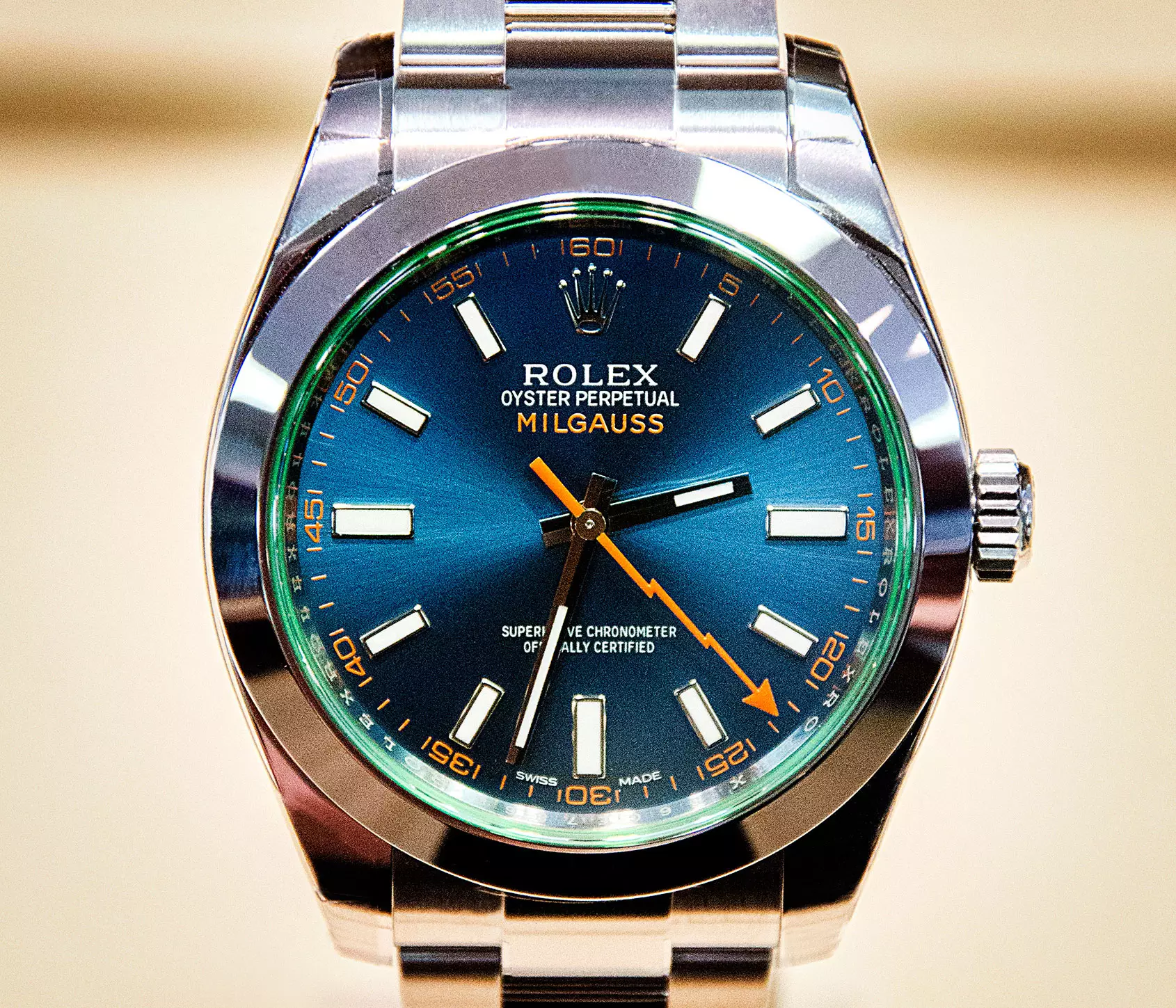 HANDS-ON: Rolex Milgauss Z-Blue – rebelské Rolex – hodinky Time and Tide