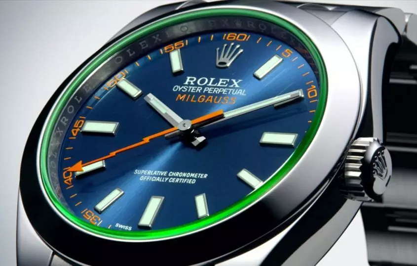 ПРАКЦЫЯ: Rolex Milgauss Z-Blue – бунтарскі Rolex - гадзіннік Time and Tide 724_3