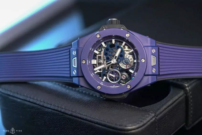 HANDS-ON: Feeling Blue With the Hublot Big Bang Meca-10 Blue Ceramic - Time and Tide Watches 7302_4