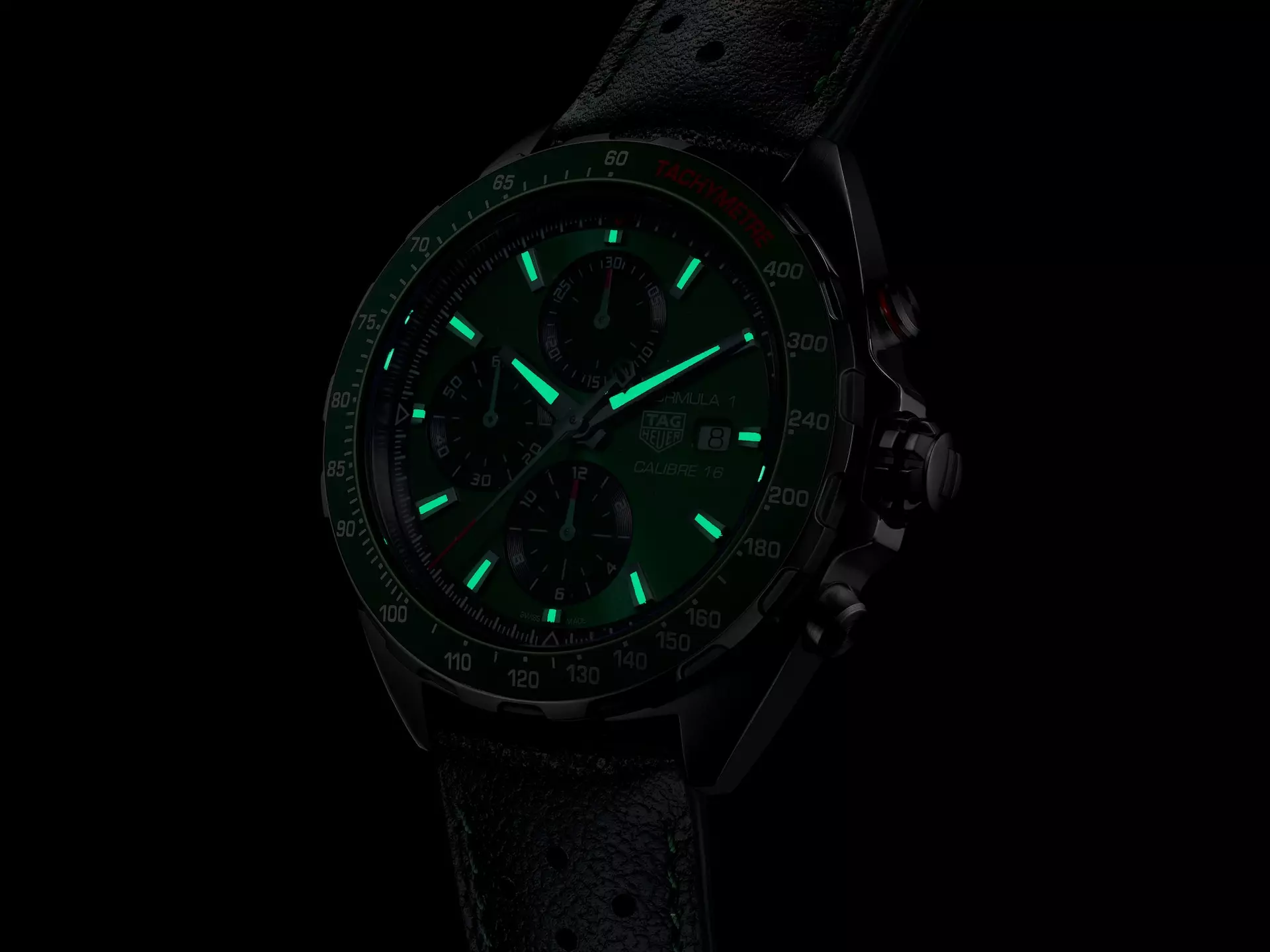 أخضر سباقات TAG Heuer Green Formula 1