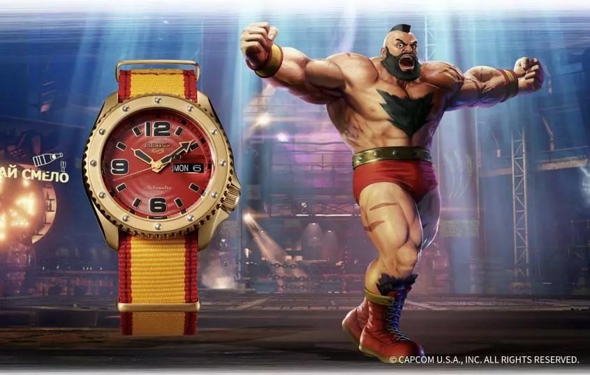 Seiko 5 Sports x Street Fighter V udgivet, og de er vilde 743_10