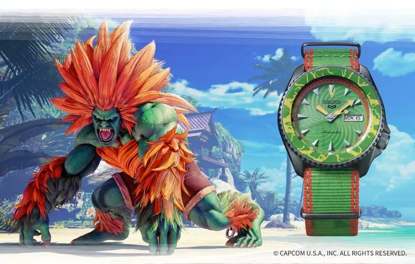 Seiko 5 Sports x Street Fighter V udgivet, og de er vilde 743_12