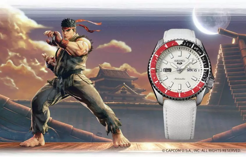 Seiko 5 Sports x Street Fighter V випущено, і вони дикі 743_2