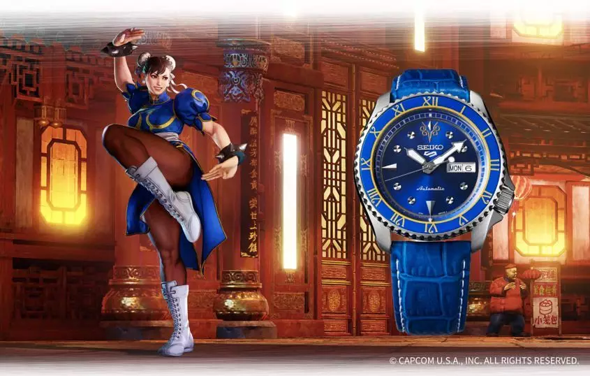 Seiko 5 Sports x Street Fighter V випущено, і вони дикі 743_6